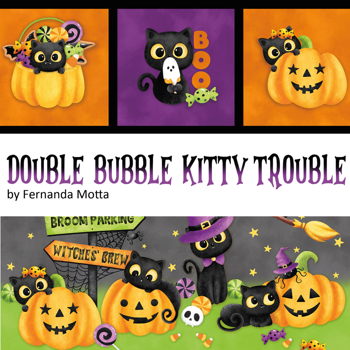 Double Bubble Kitty Trouble — Iva's & Company Studio