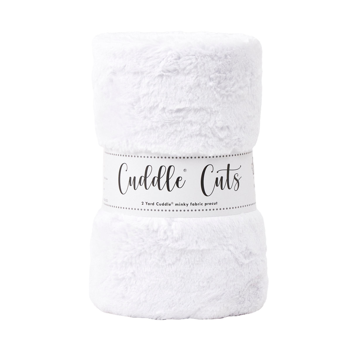 2 Yard Luxe Cuddle® Cut Hide Snow — Iva's & Company Studio