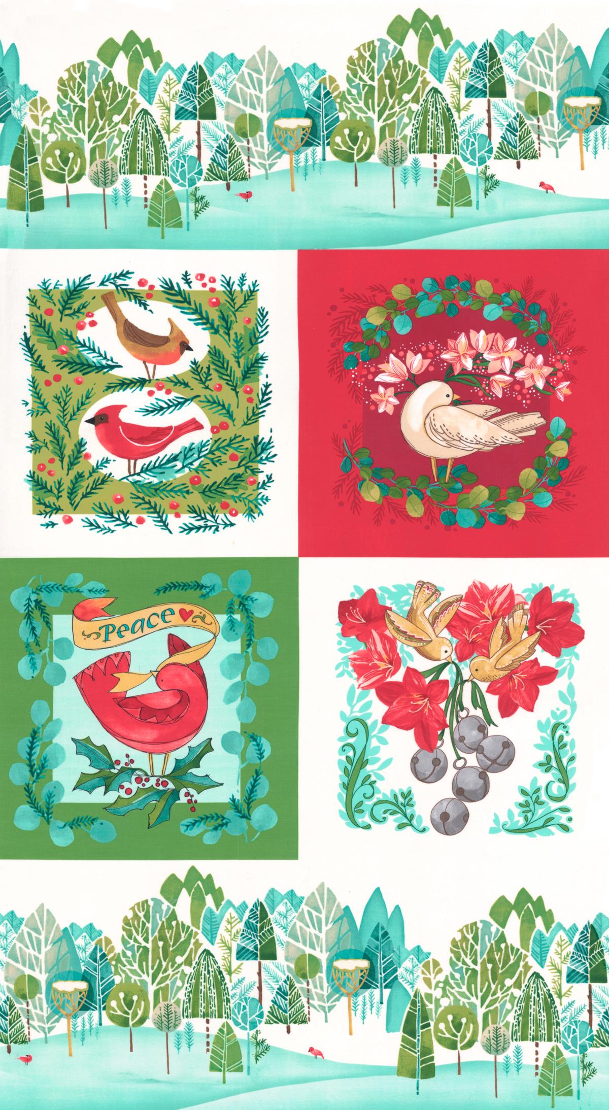 Winterly Panel — Iva's & Company Studio
