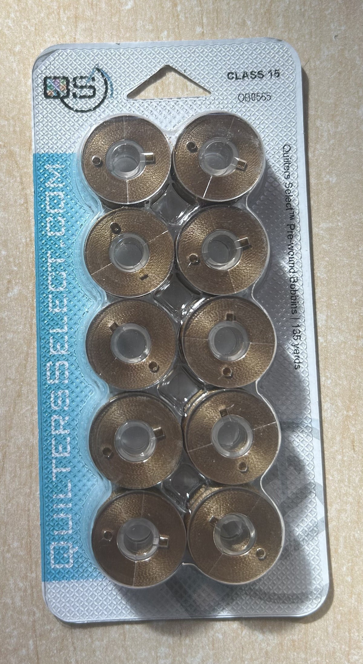 QS Prewound Bobbins Harvest Class 15 — Iva's & Company Studio