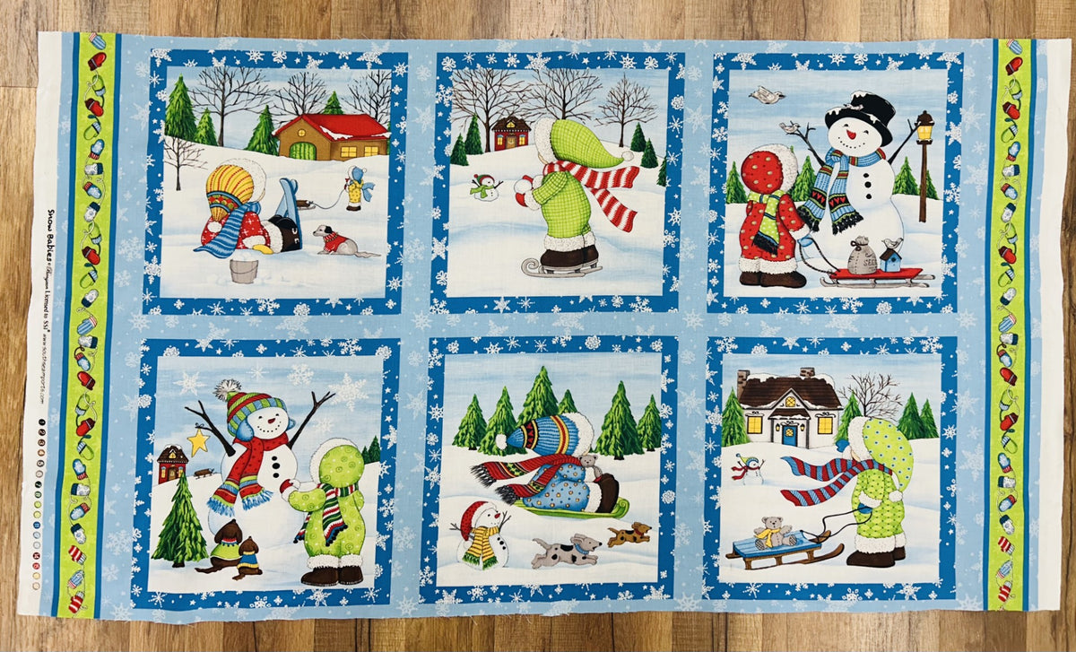 Snow Babies Panel — Iva's & Company Studio