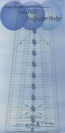 Two Piece 10 Degree Ruler — Iva's & Company Studio