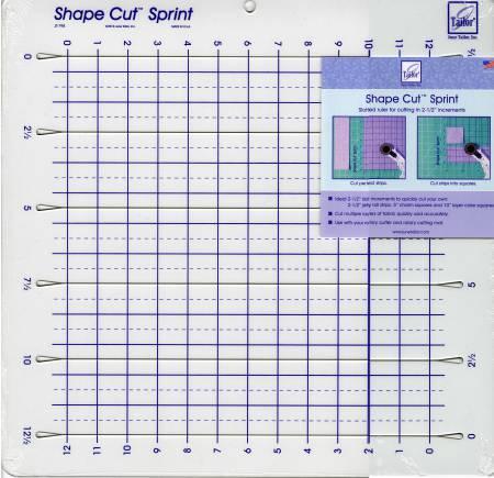 Shape Cut Sprint Ruler — Iva's & Company Studio