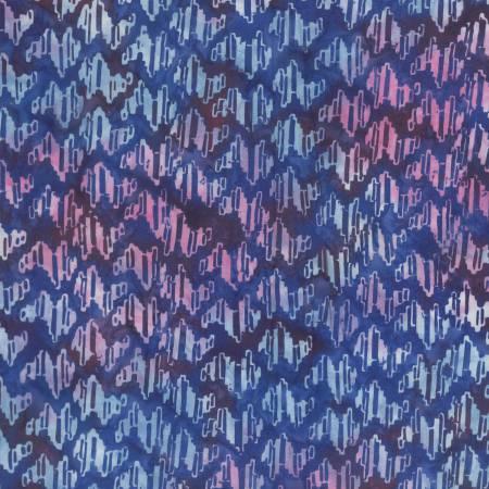 Blue Puzzle Pieces Batik — Iva's & Company Studio