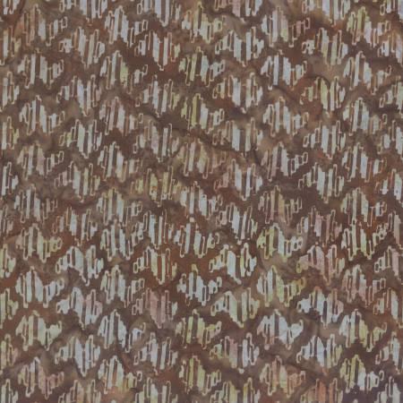 Brown Puzzle Pieces Batik — Iva's & Company Studio