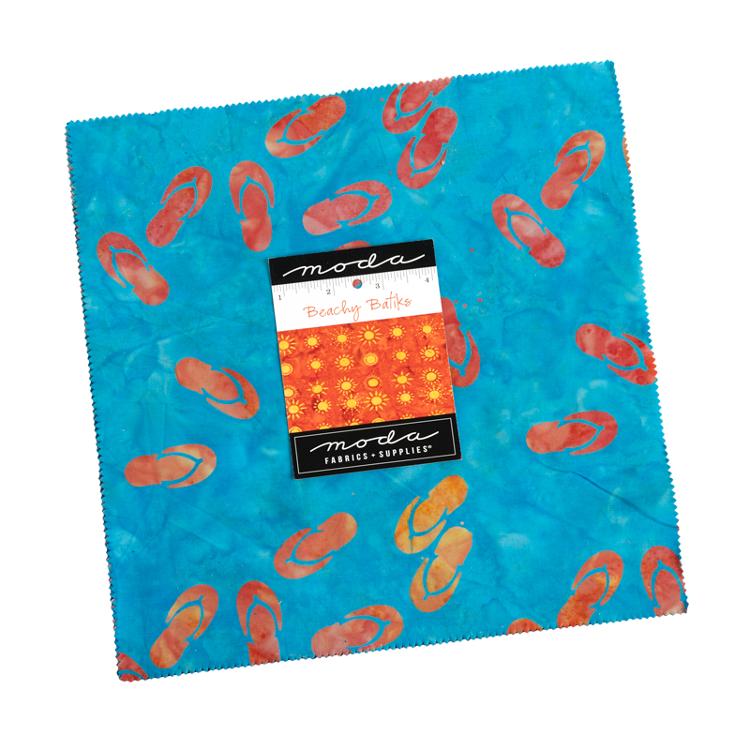 Beachy Batiks Layer Cake — Iva's & Company Studio